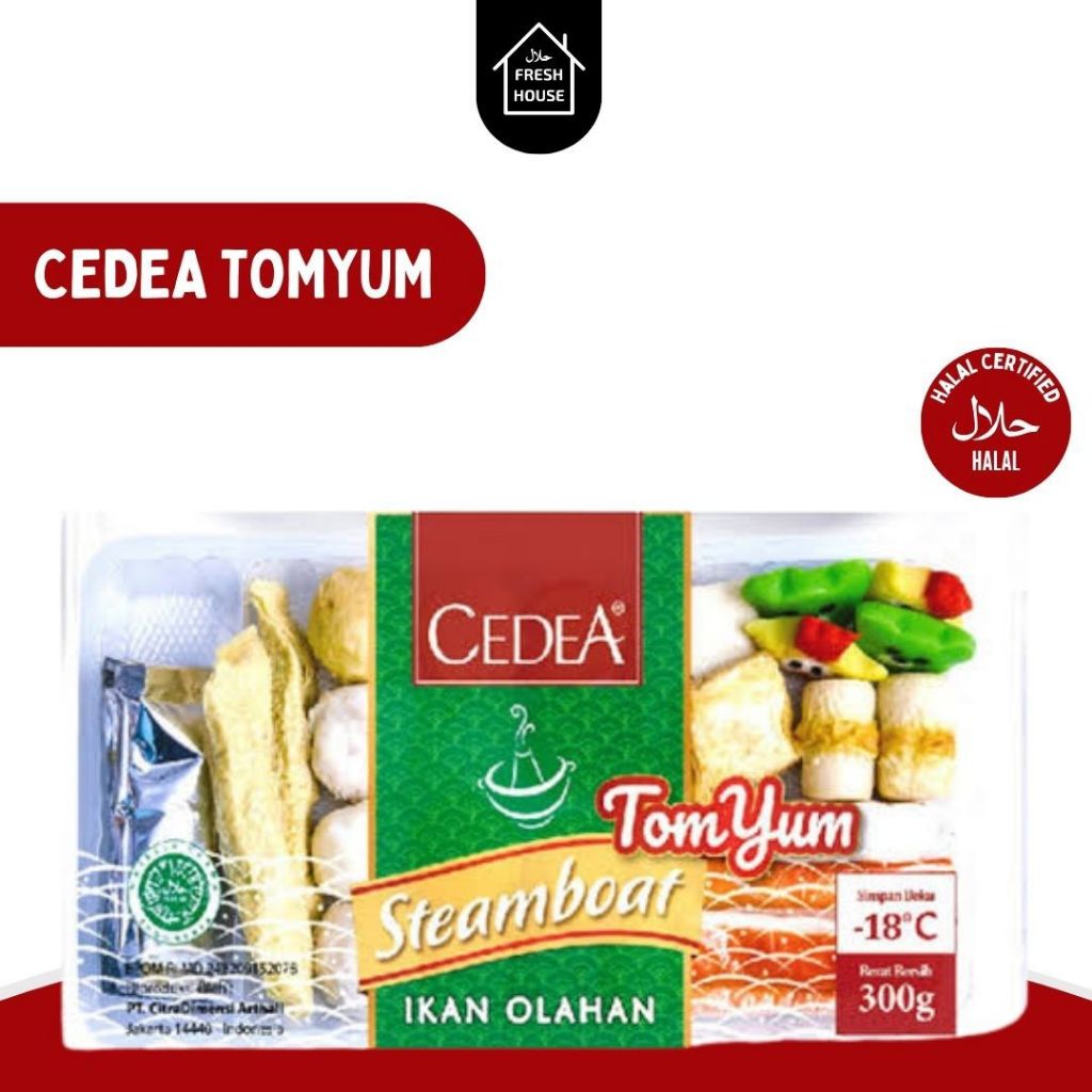 Jual CEDEA TOMYUM 300GR / BAKSO IKAN MIX | Shopee Indonesia