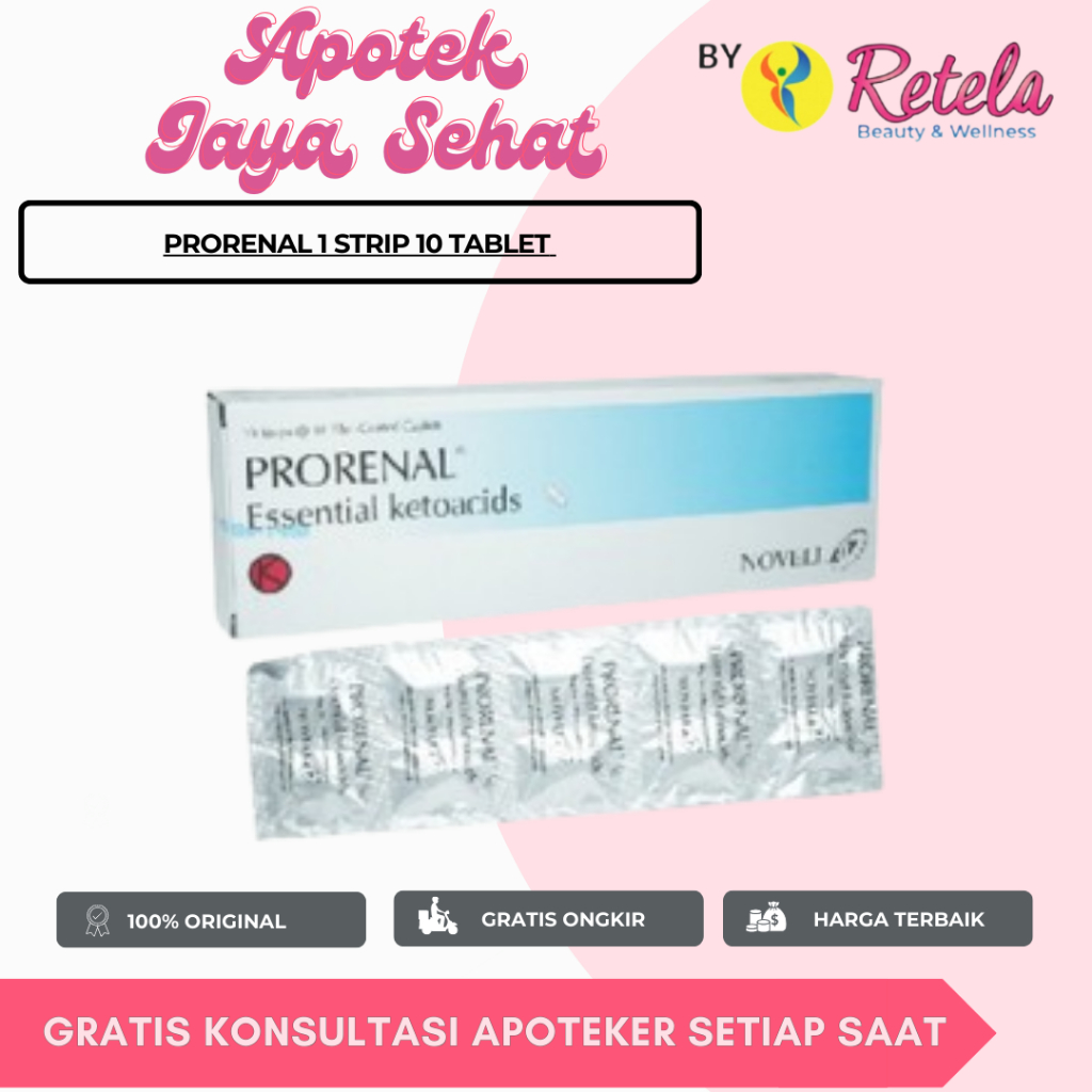 Jual PRORENAL 1 STRIP 10 TABLET | Shopee Indonesia