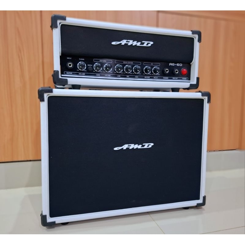 Jual Ampli gitar head cabinet 8 inc AMB termurah bonus kabel jack ...