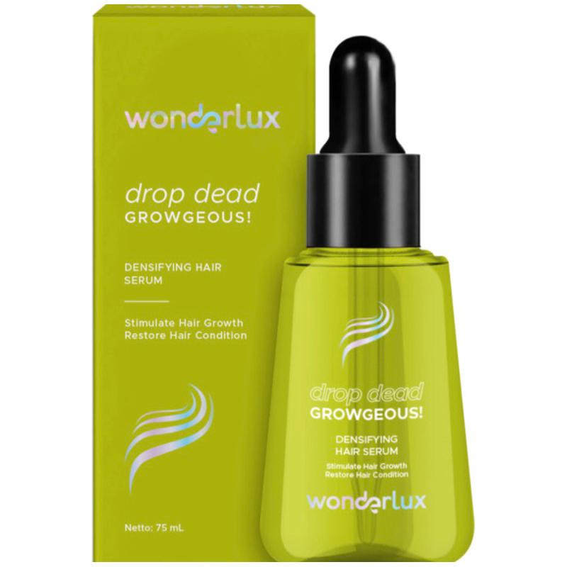 Jual Wonderlux Drop Dead Growgeous Densifying Hair Serum | Shopee Indonesia