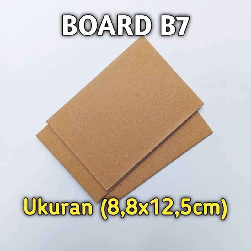 Jual BOARD B7/BOT KUNING UKURAN B7/MURAH/STATIONARY | Shopee Indonesia