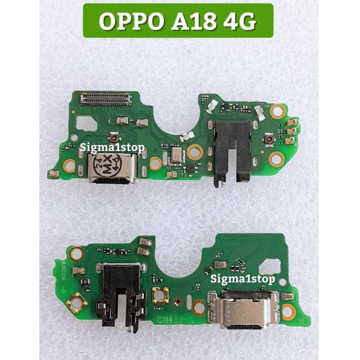 Jual OPPO A18 4G A38 4G A58 4G PCB CONNECTOR CHARGE PLUG IN PAPAN ...
