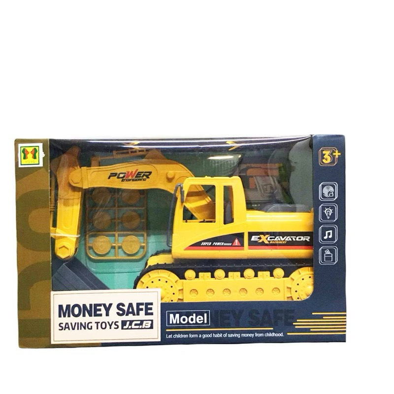 Jual Mainan Anak Menabung Celengan Anak Unik Mobil Konstruksi Finger ...