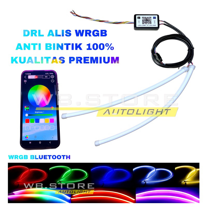 Jual Lampu LED Alis WRGB ( MODE BELANG ANTI BINTIK ) 30 60 cm Welcome ...