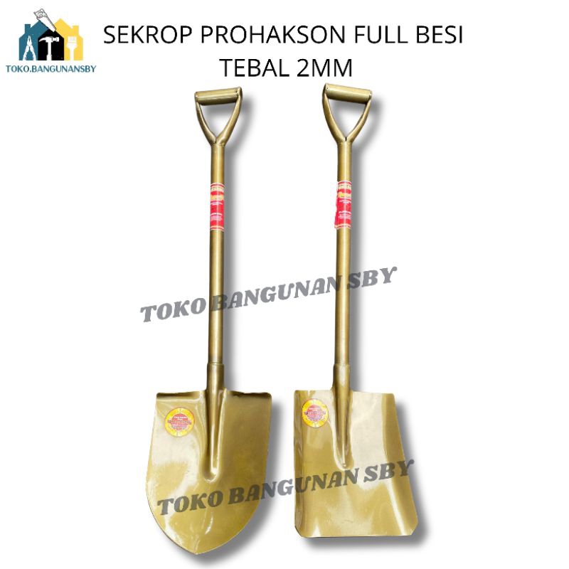 Jual SEKROP/SEKOP/SKOP PASIR PROHAKSON FULL BESI TEBAL 2MM | Shopee ...