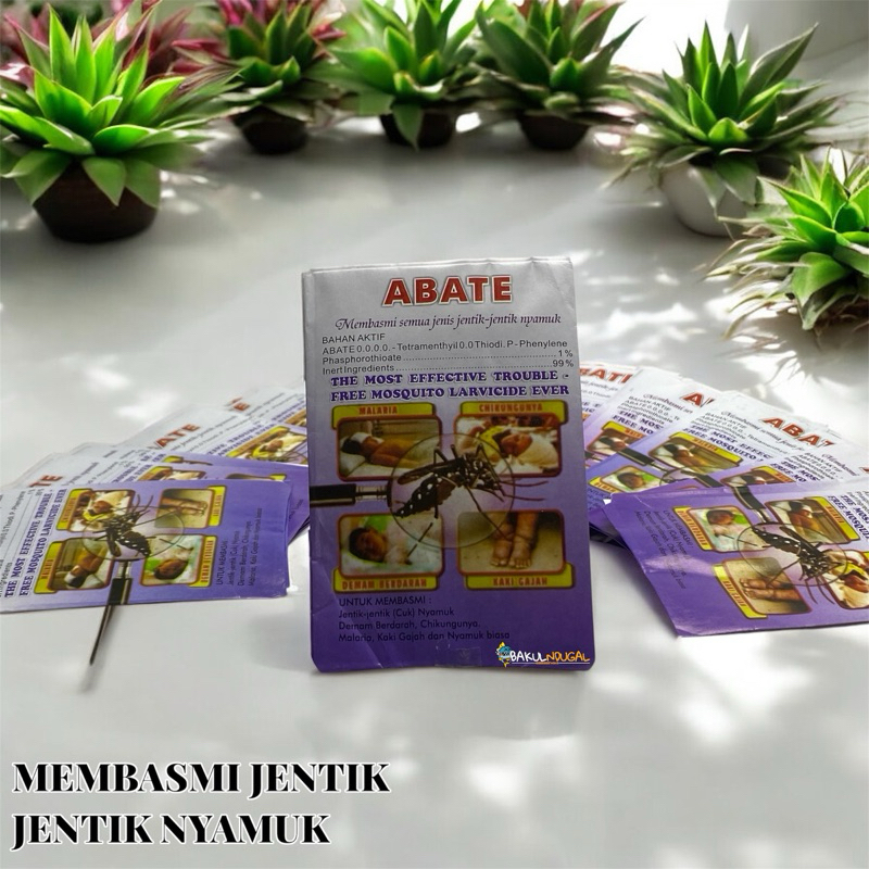 Jual Abate Obat Pembasmi Jentik-jentik Larva Nyamuk di Penampungan Air ...
