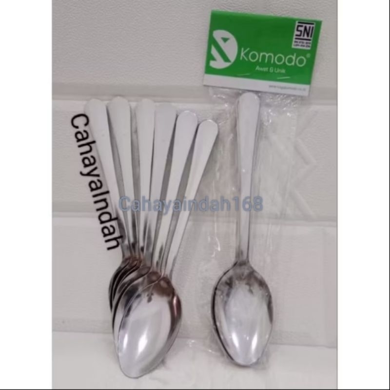 Jual (6-12 Pcs)5 Model/Sendok Makan Tebal Polos/Garpu Makan/Sendok ...
