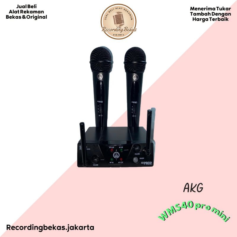 Jual AKG WMS 40 Pro Mini | Shopee Indonesia