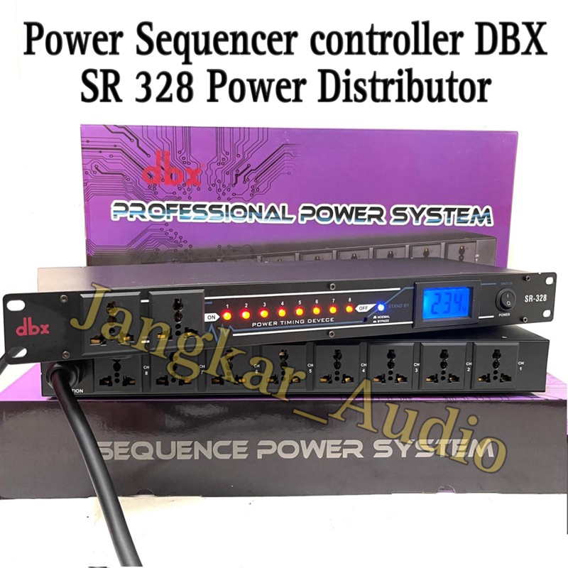 Jual Power Sequencer controller DBX SR 328 Dbx Sr328 Power Distributor dbx sr328 Bagus Murah ...