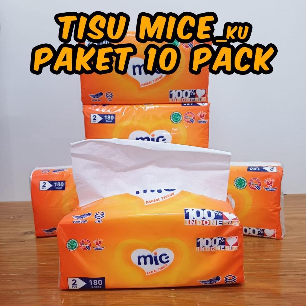 Jual Penawaran Terbaik Tissue MICE ku Paket 1 pack 18lbr 2ply tissue ...