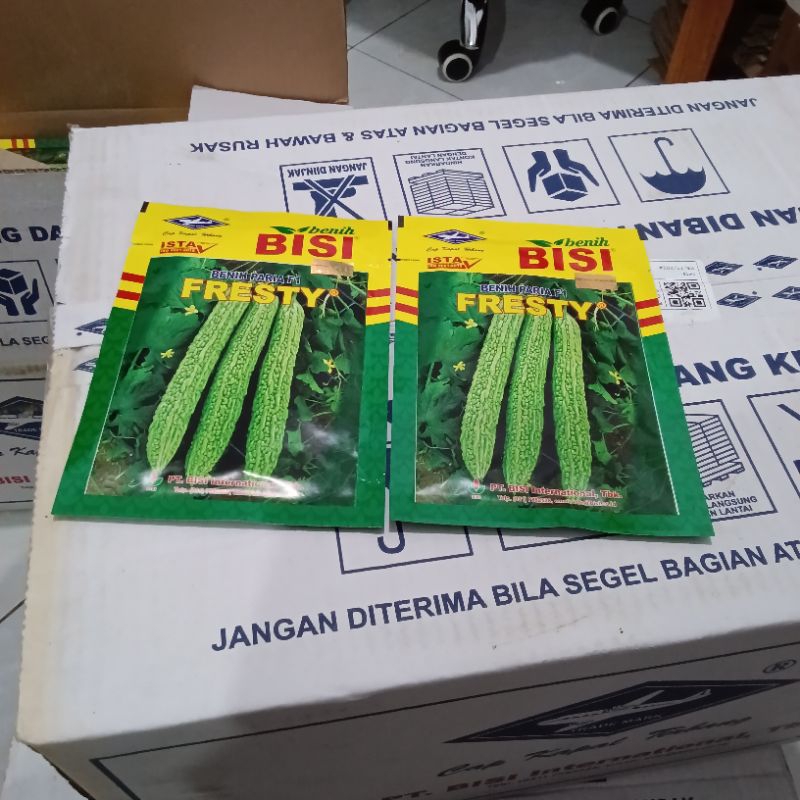 Jual Benih pare paria Super Bangkok Jumbo Fresty F1 Setipe Raden F1 ...