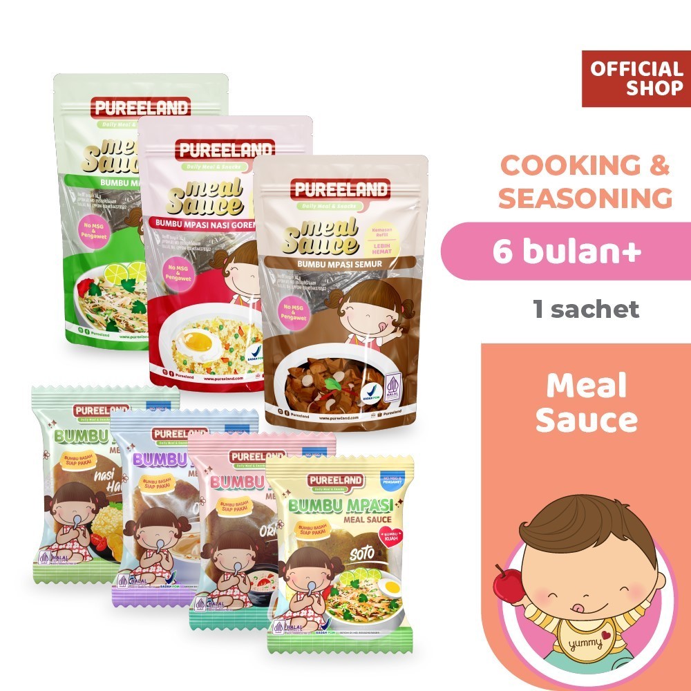 Jual Pureeland Bumbu Masak MPASI / Baby Meal Sauce / MPASI Bayi Organik ...