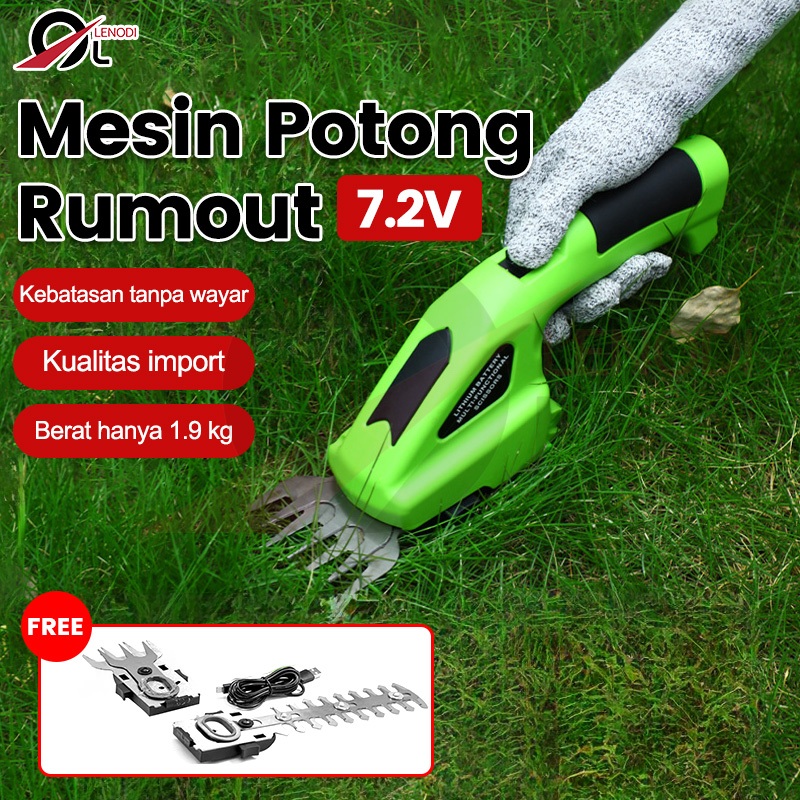 Jual LENODI-Pemotong Rumput Portable / Pemangkas rumput dan semak tanpa ...