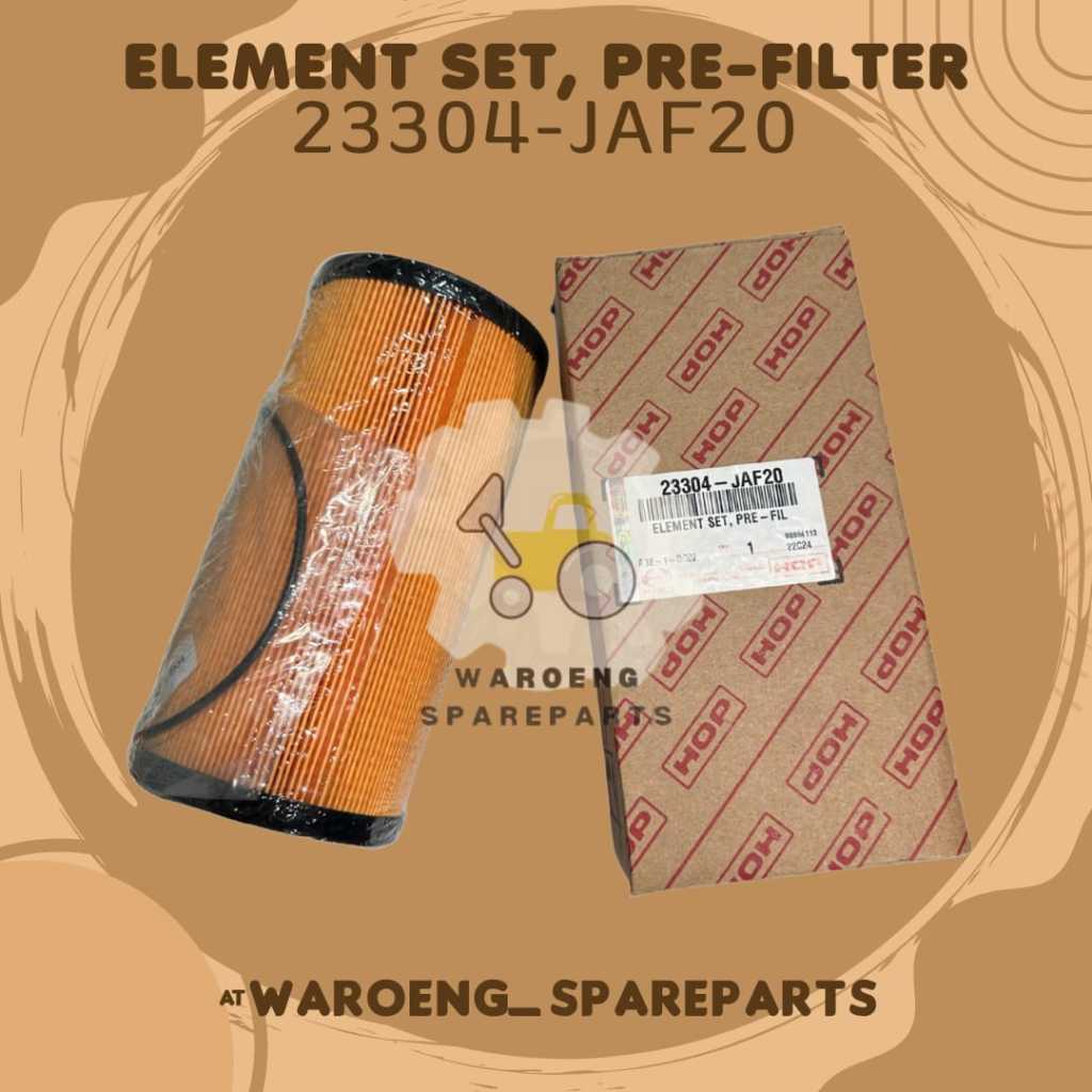 Jual ELEMENT SET PRE-FILTER 23304-JAF20 HINO FILTER SOLAR HINO | Shopee ...