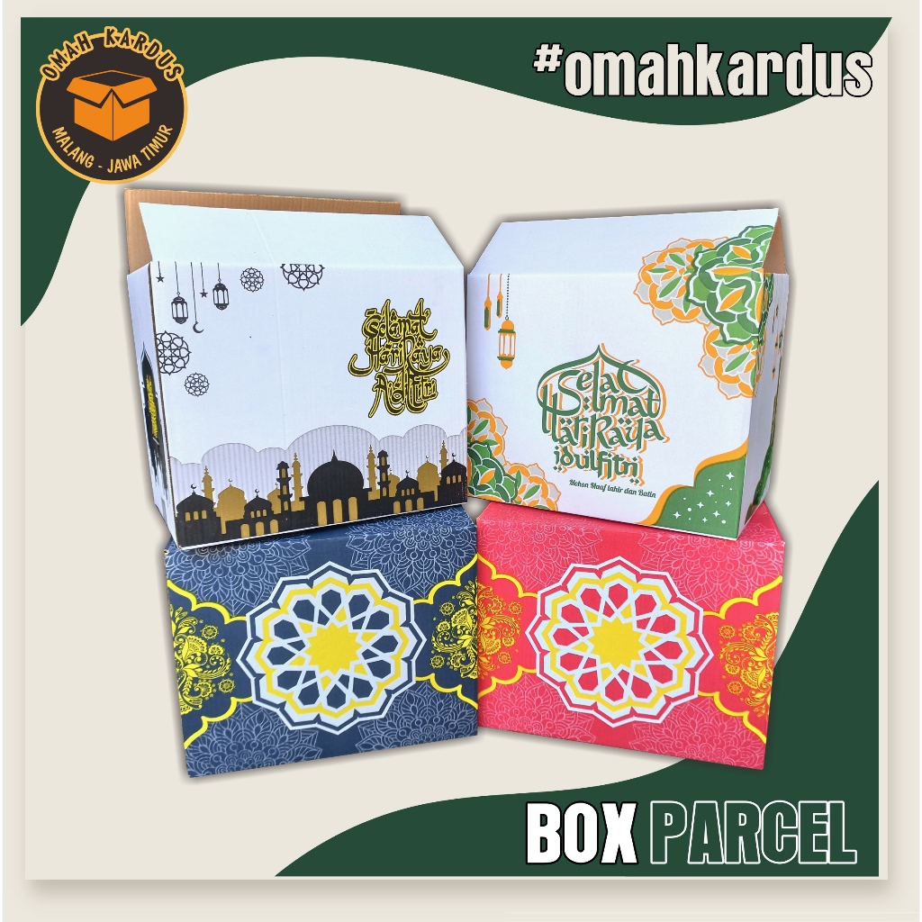 Jual Box Parcel 40x25x33 cm box parcel/parcel lebaran/box sembako/box ...