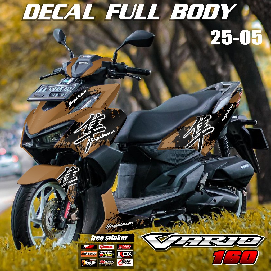 Jual (COD) DECAL TERBARU VARIO 160 TAHUN 2023 2024 2025 VARIO 160 FULL ...