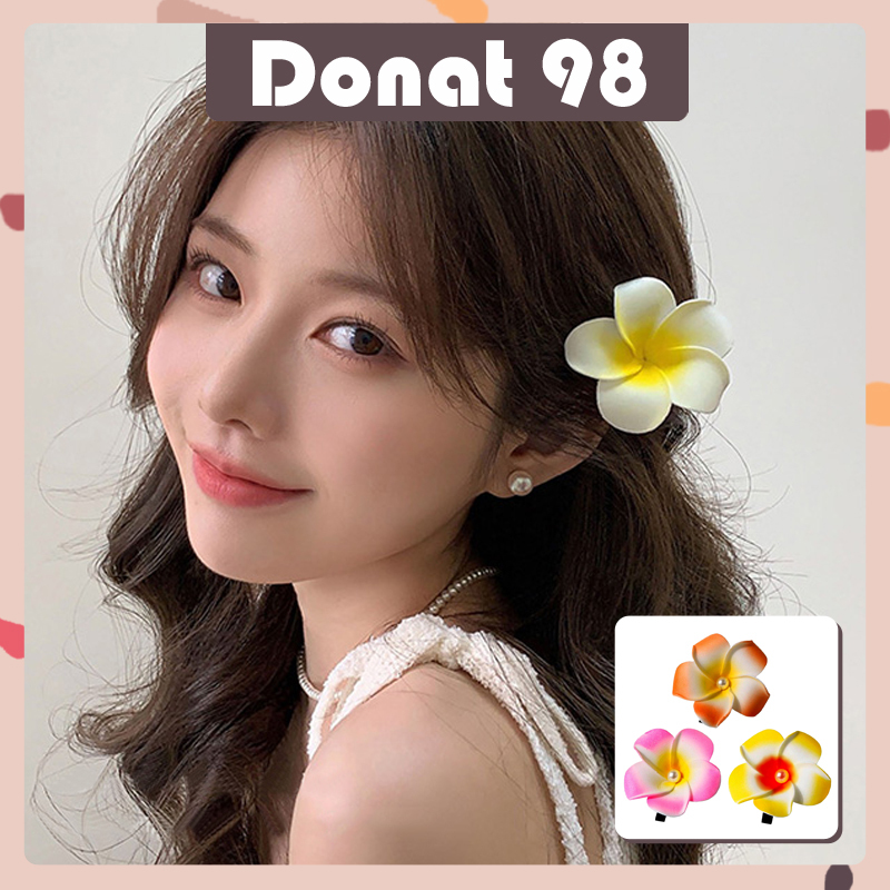 Jual Donat - Jepit Rambut Bunga Kamboja Khas Bali Ukuran 4 cm s/d 10 cm ...