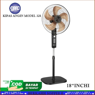 Jual GMC Stand Fan Kipas Angin Berdiri 18 Inch Model 328 Kipas Angin ...