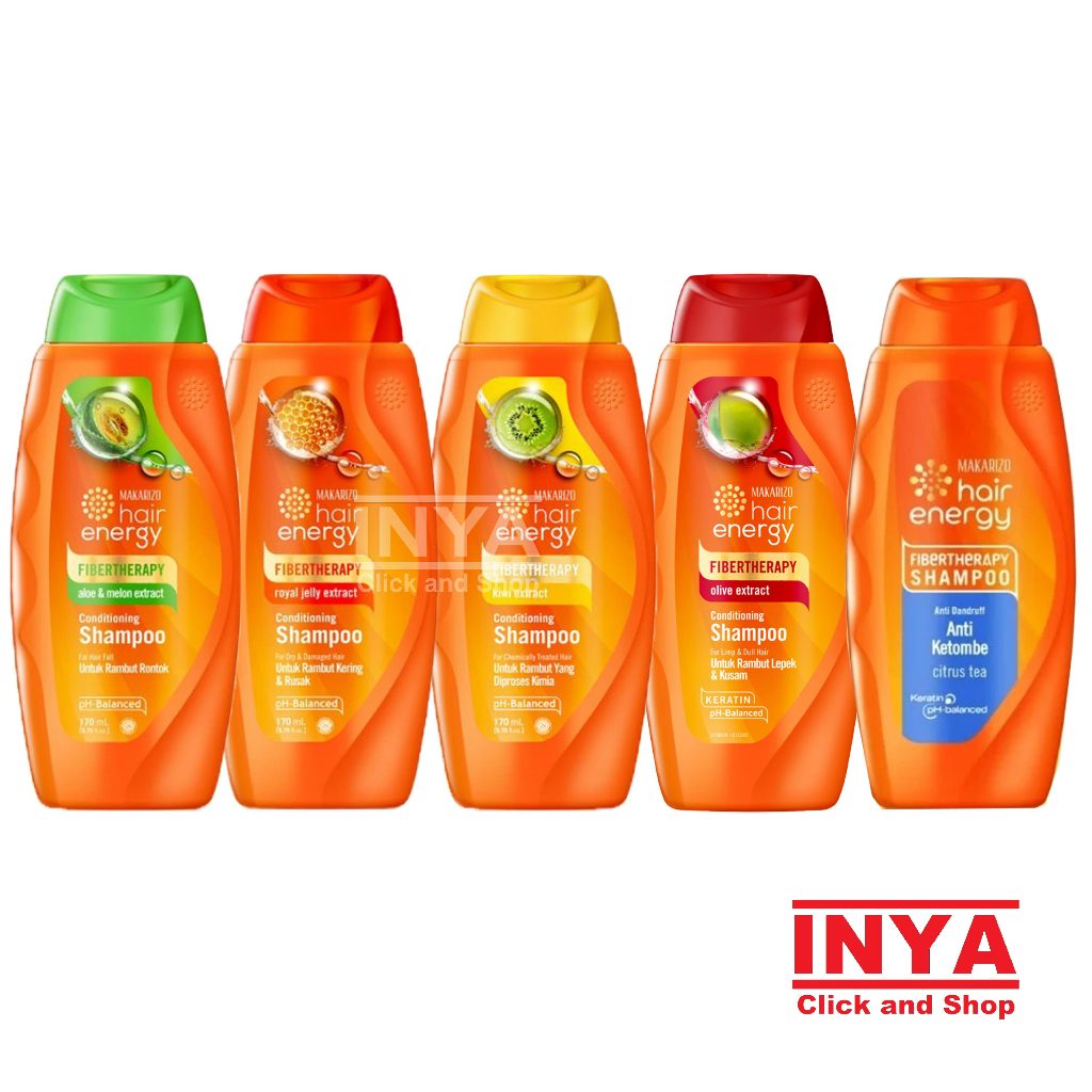 Jual Sampo MAKARIZO HAIR ENERGY FIBERTHERAPY CONDITIONING SHAMPOO 170ml ...