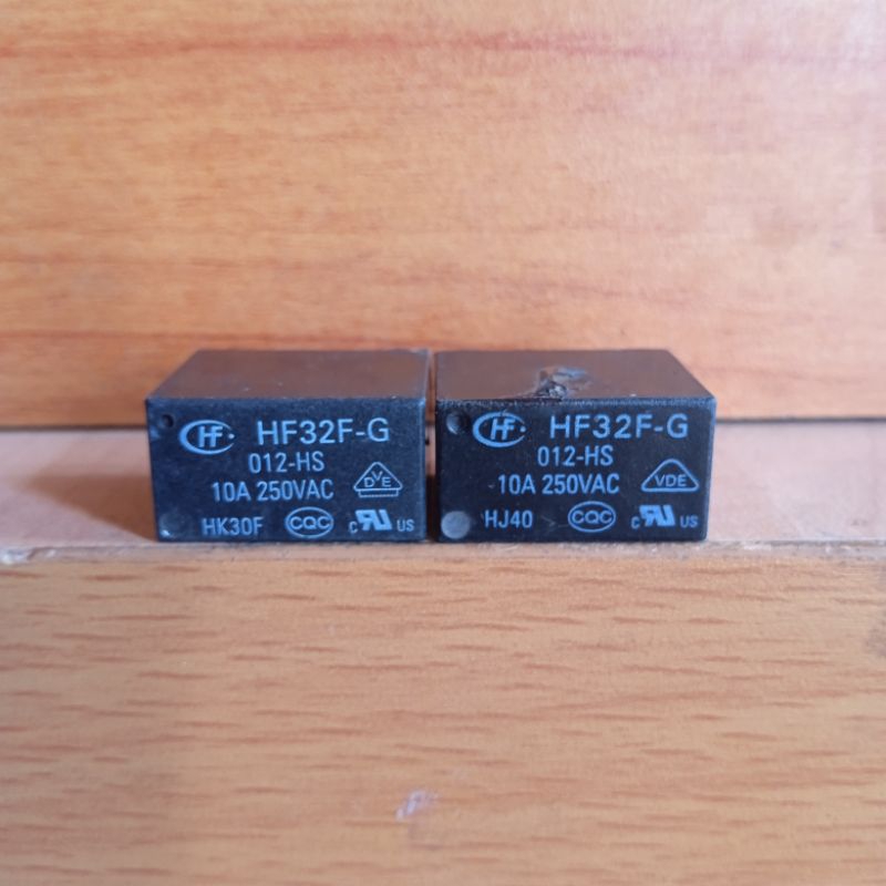 Jual RELAY HF32F-G 12V 10A 4 PIN | Shopee Indonesia