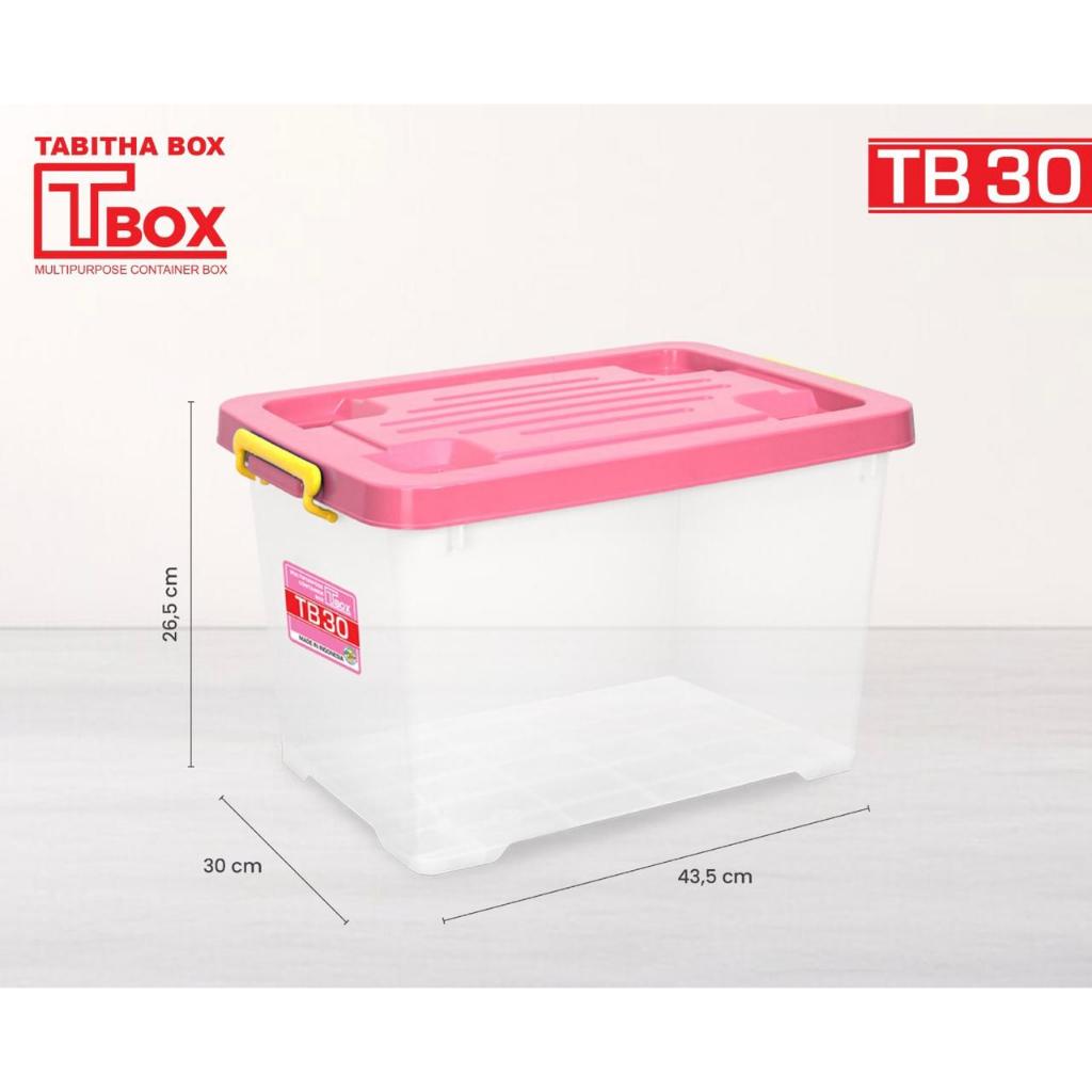 Jual CONTAINER BOX PLASTIK TABITHA / KONTAINER BOX TBOX OMEGA / KOTAK ...