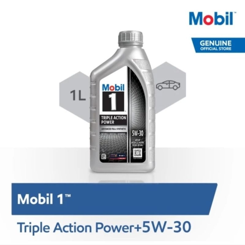 Jual Oli Mobil 1 Full Synthetic 1L 5W-30 100% Original | Shopee Indonesia
