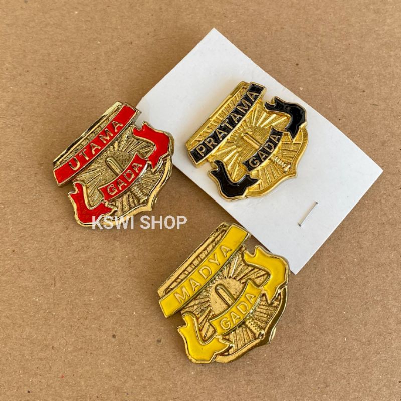 Jual Pin Satpam Gada Pratama Madya Utama Sistem COR | Shopee Indonesia