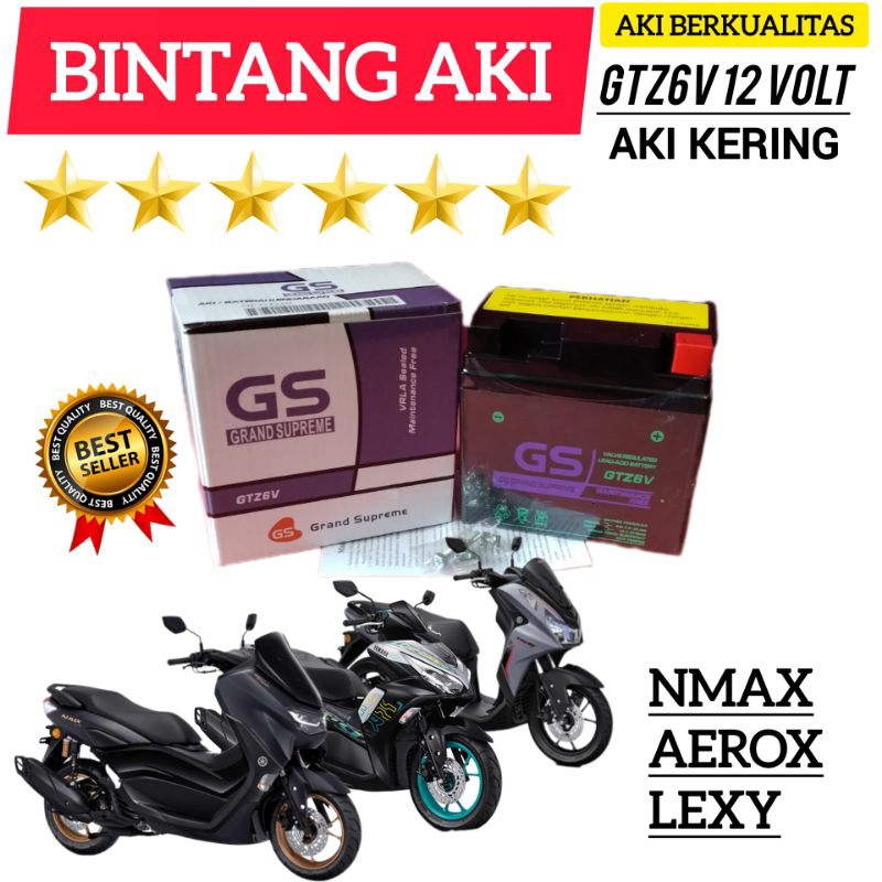 Jual Aki Motor Nmax Aki Motor Aerox Aki Motor Lexy Aki Motor GS Grand ...