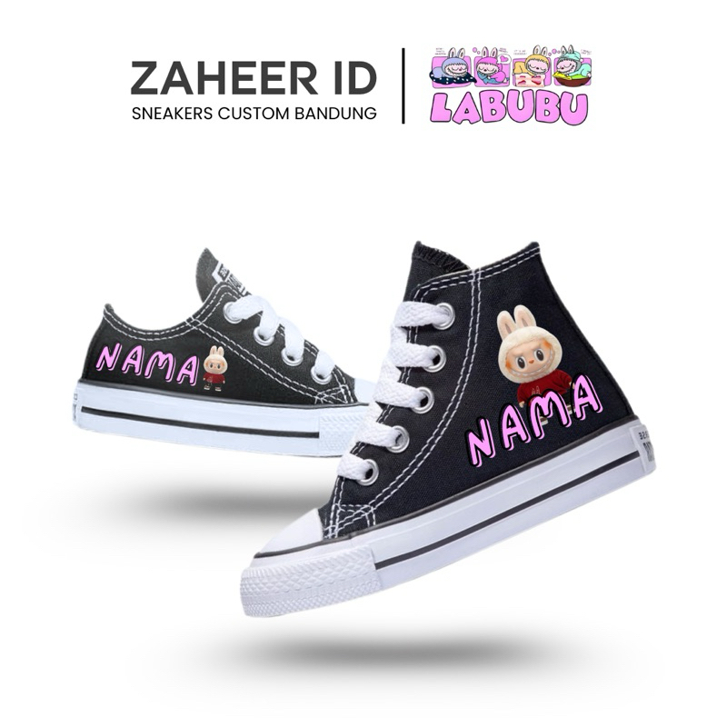 Jual SEPATU ANAK LABUBU SEPATU SEKOLAH LABUBU ALLSTAR SEPATU CUSTOM ...