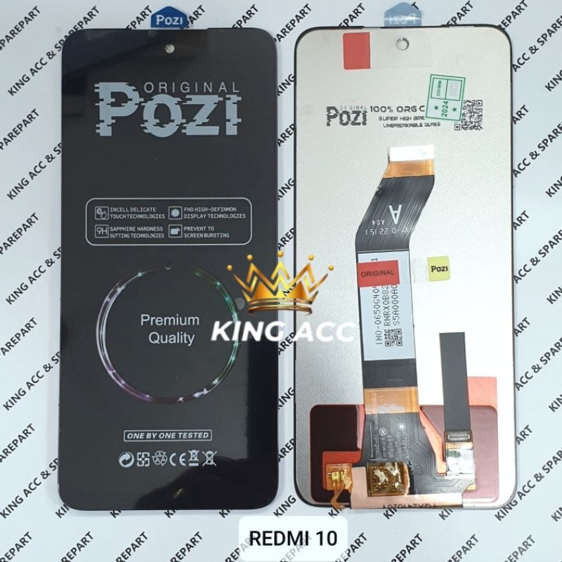 Jual POZI LCD TOUCHSCREEN XIAOMI REDMI 10 / REDMI 10 PRIME POZI ...