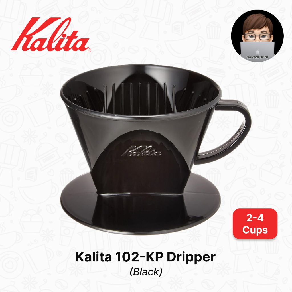 Jual Kalita Coffee Dripper 102-KP - Hitam | Shopee Indonesia
