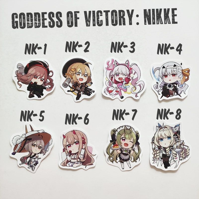 Jual Sticker Nikke Goddess of Victory 1 Game Merchandise | Shopee Indonesia