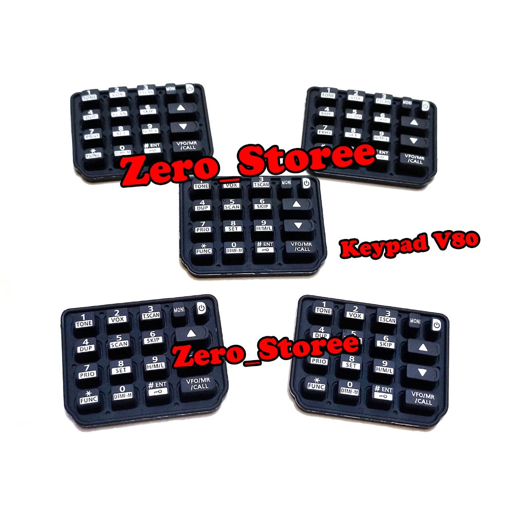 Jual Keypad HT ICOM IC V80 U80 Tombol HT Icom IC-v80 V-U80 ICOM KIPET ...