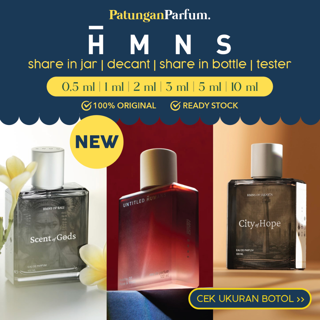 Jual Decant HMNS - Untitled HMNS 02 Scent of Gods City of Hope EoN ...