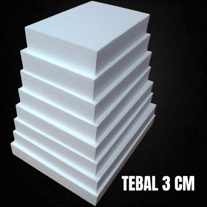 Jual Dudukan panggungan alas hantaran Styrofoam tebal 3cm | Shopee ...