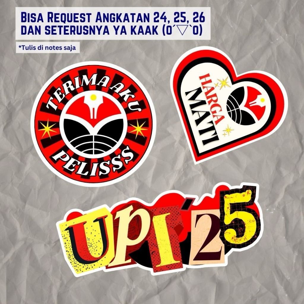 Jual STIKER SCRAPBOOK CAMABA UPI | UNIVERSITAS PENDIDIKAN INDONESIA ...