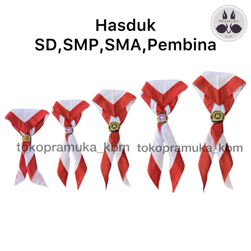 Jual Hasduk untuk SD SMP SMA Pembina | Super Jumbo | Shopee Indonesia