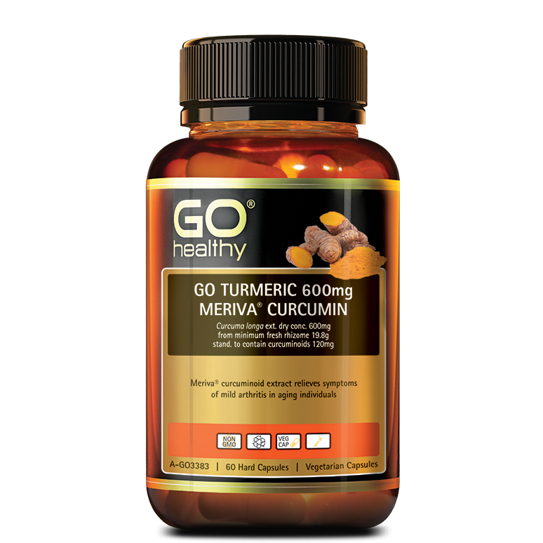 Jual GO Healthy Turmeric 600mg Meriva Curcumin 60 Vege Capsules ...