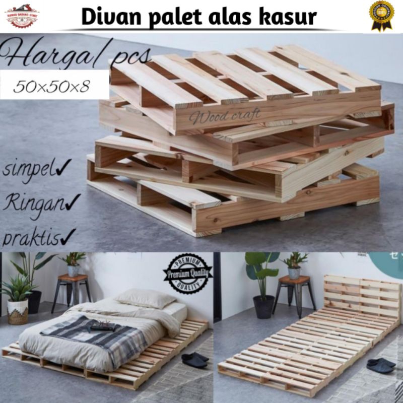 Jual Dipan palet tempat tidur dipan kayu alas kasur dipan kayu palet ...
