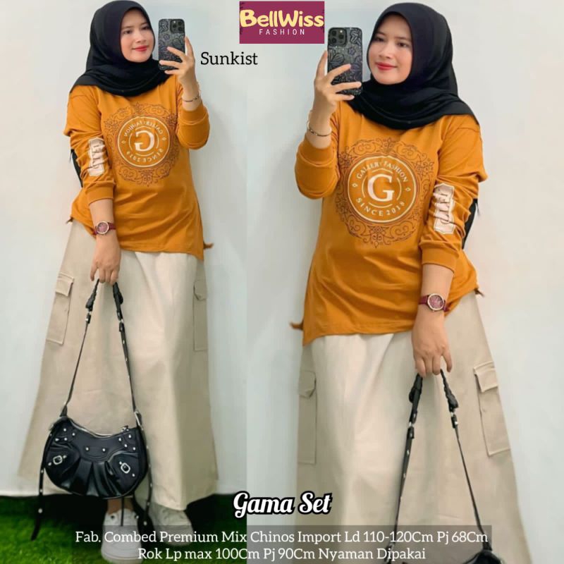 Jual BISA COD BAJU FALIHA SET// GAMA SET BY N&D | Shopee Indonesia