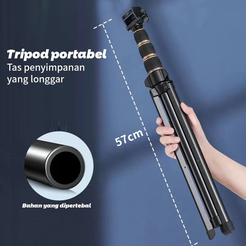 Jual Tripod Full Besi Tripod Handphone Original Chrome 2,1 Meter ...