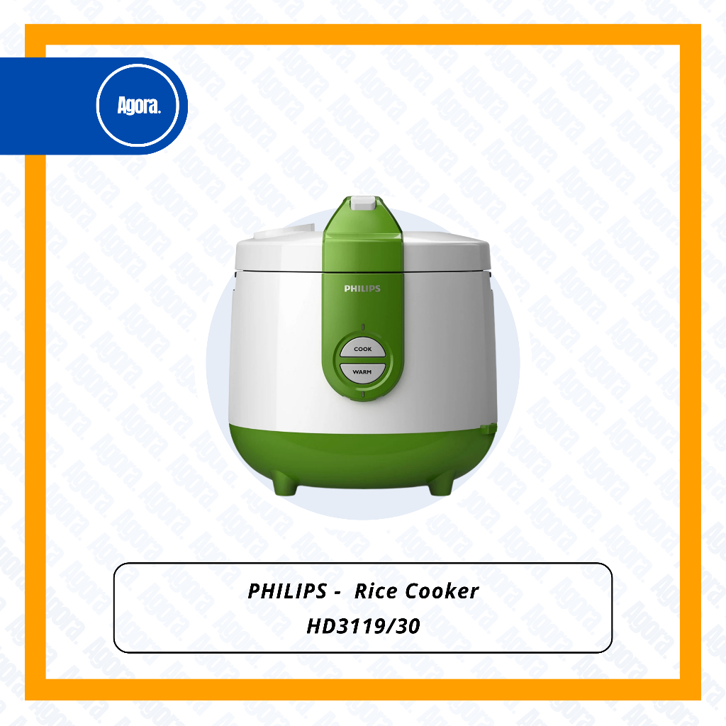 Jual [ORIGINAL] Philips 2L Rice Cooker - HD3119/30 | Penanak Nasi | Magicom | Shopee Indonesia