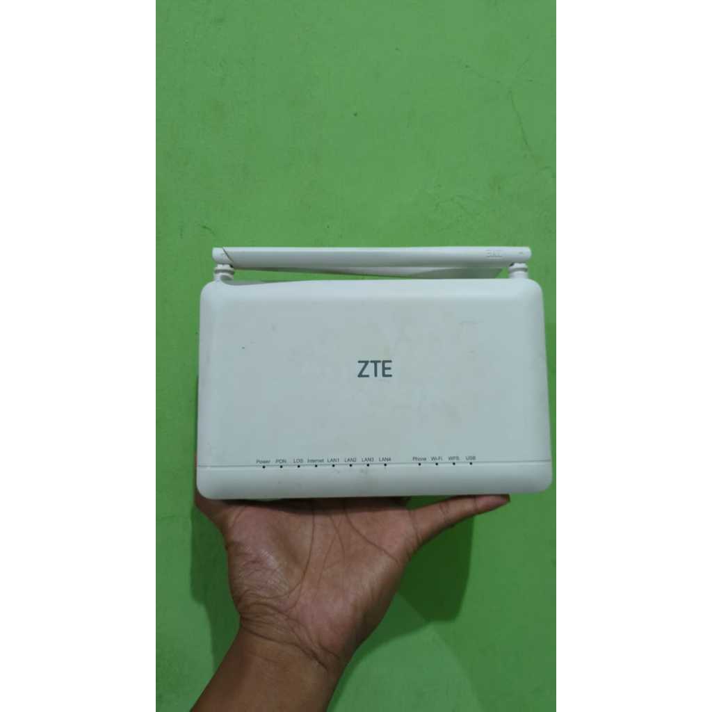 Jual Modem Router ZTE F670L Gpon Dual Band Port Biru Bekas Normal ...