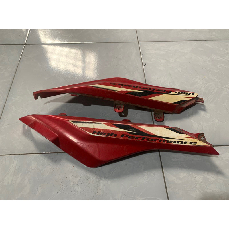 Jual Satu Set Sambungan Body Samping / Cover Frame Lower Shogun 125 Ori ...