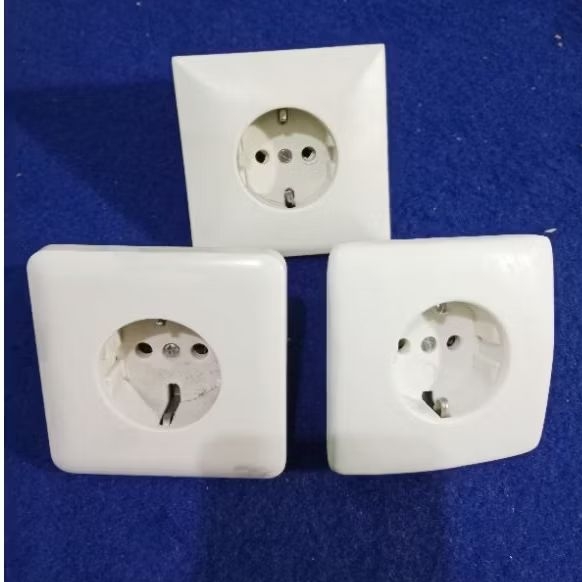 Jual stop kontak tanam tembok anti panas stop kontak jadul | Shopee ...