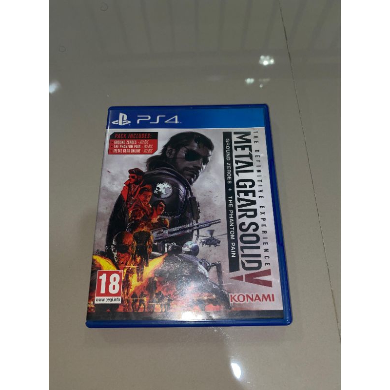 Jual BD PS4 METAL GEAR SOLID V DEFINITIVE EDITION Second | Shopee Indonesia