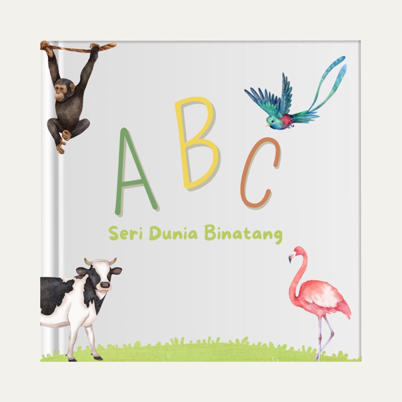 Jual BUKU ABC ANAK | Belajar Alphabet Seri Dunia Binatang ( Free ...