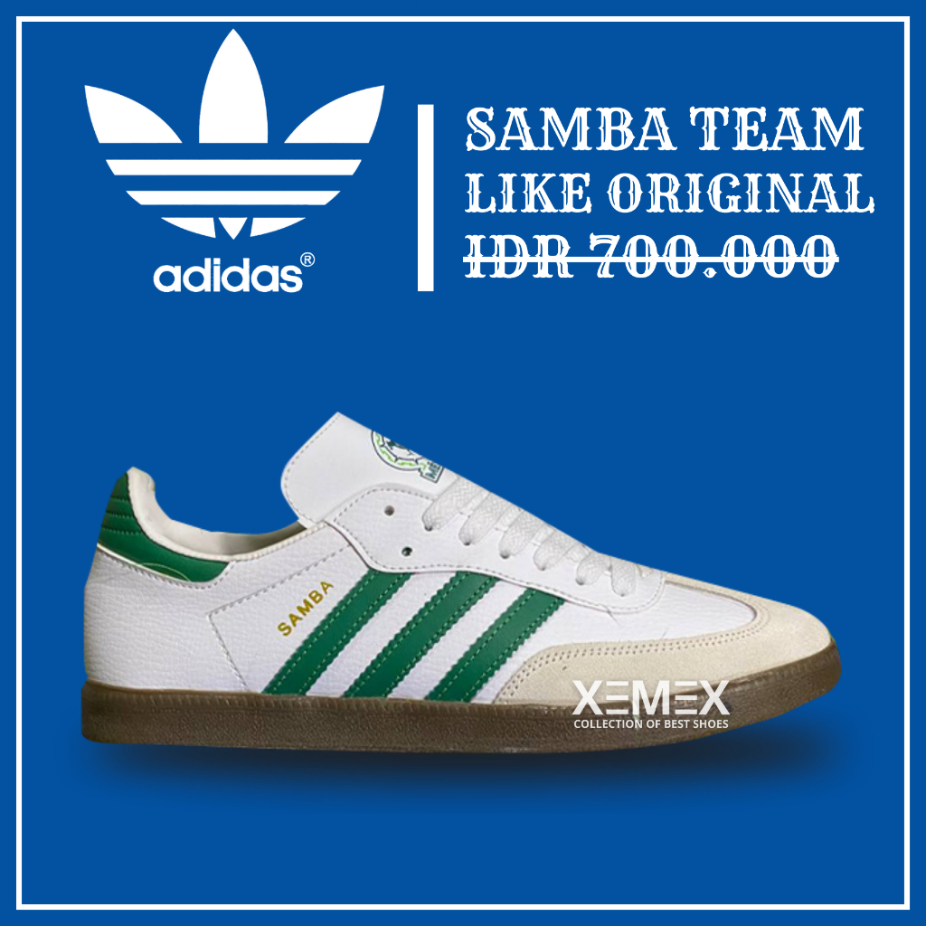 Jual Sepatu Sneakers Casual Pria Wanita Adidas Samba Team Og Spezial ...