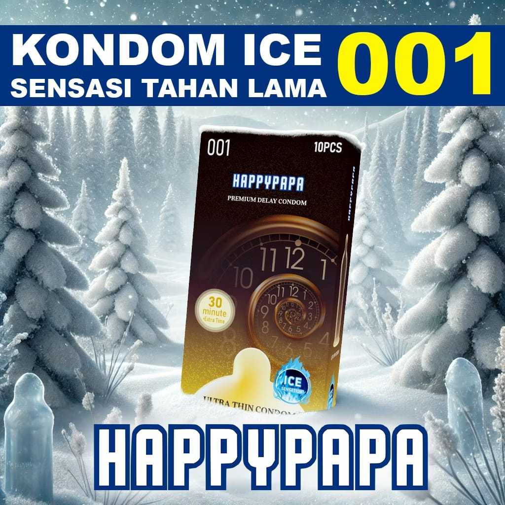 Jual [Kondom Gerigi] Happy Papa 001 Tahan Lama Sensasi Dingin dan Tipis - Kesukaan Istri ...