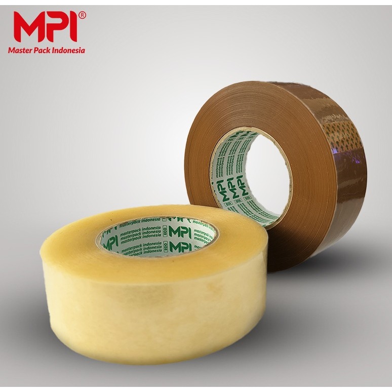 Jual Lakban Bening - Lakban Cokelat Ekonomis 45 mm x 300 Yard Jumbo ...